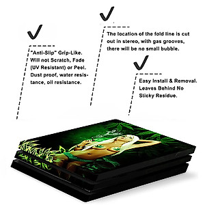 Fyonex for Sony PS4 Pro Console Controller Skin Decals Stickers PS4 Pro Skin Sticker Protective Cover