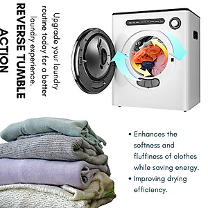 EUASOO 9lbs Capacity Compact Laundry Dryer, Sturdy and Easy to Use, Portable Clothes Dryer Machine for Small Spaces, RVs and Apartments Quiet, Supplemental Dryer for Existing Laundry Machines Drying Excellence Guaranteed