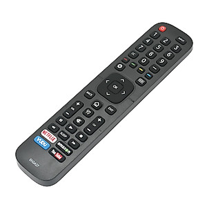 1 Pack EN2A27 New Replacement Remote Control fit for Hisense LED TV Remote 55H7B 55H7C 55H8C 55H9B2 65CU6200 65H10B ERF6B11 55H6B 50H7GB 40H5C 43H5C 43H7C 50CU6000 50H5C 50H6C 50H7C 50H7GB1 50H8C