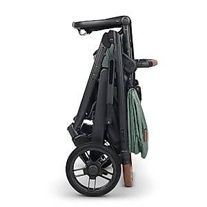 Cruz V2 Stroller - Gwen (Green Melange/Carbon/Saddle Leather)