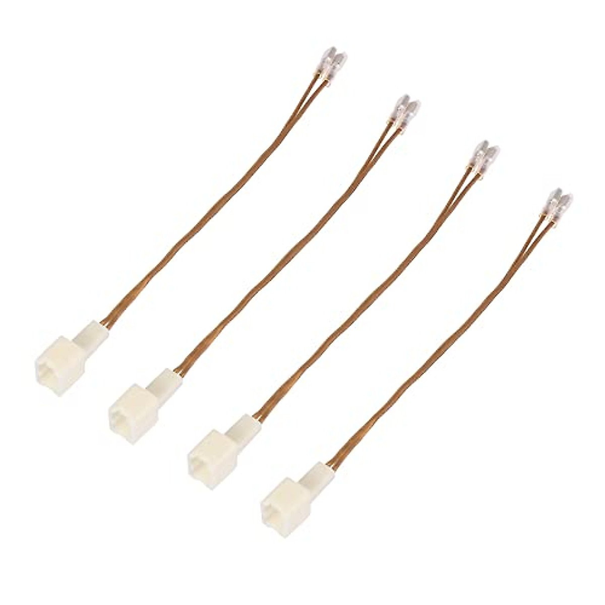 X AUTOHAUX 4pcs Car Speaker Connector Wire Harness Adapter Connector for Nissan Murano for Infiniti G37