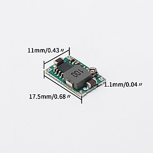 4.75-23V to 1-17V Mini 360 DC-DC Buck Converter Step Down Module