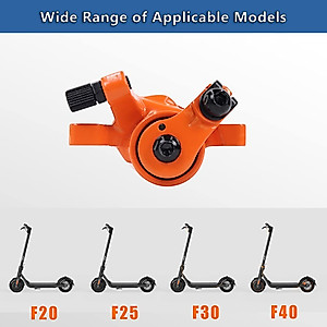 RidTianTek Rear Brake Caliper for Segway Ninebot F20 F25 F30 F40 Electric Scooter Disc Brake Replacement Kisckscooter Accessories