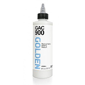 Golden Artist Colors Acrylic Series Gac 900 Heat Set, gac 900 medium, 8 oz