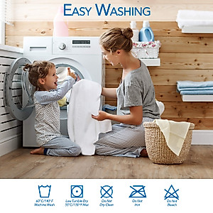 PlushDeluxe Premium Bamboo Mattress Protector – Twin XL Size, Waterproof, & Ultra Soft Breathable Noiseless Washable Bed Mattress Cover for Comfort & Protection - White