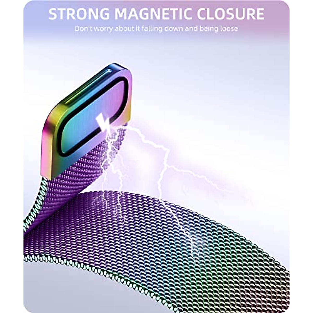 Zedoli No Gap Metal Bands Compatible with Samsung Galaxy Watch 6 band/Watch 5/Galaxy Watch 4 Band 40mm 44mm/Galaxy Watch 5 Pro Band 45mm/Watch 4 Classic Band/Watch 6 Classic Band 43mm 47mm Men Women