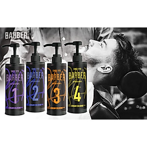 Marmara Barber Cologne - Best Choice of Modern Barbers and Traditional Shaving Fans Glass Bottle (500 ml, No3)