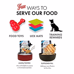 Grandma Lucy's Artisan Pre-Mix Dog Food, Grain Free and Freeze-Dried - 3Lb Bag