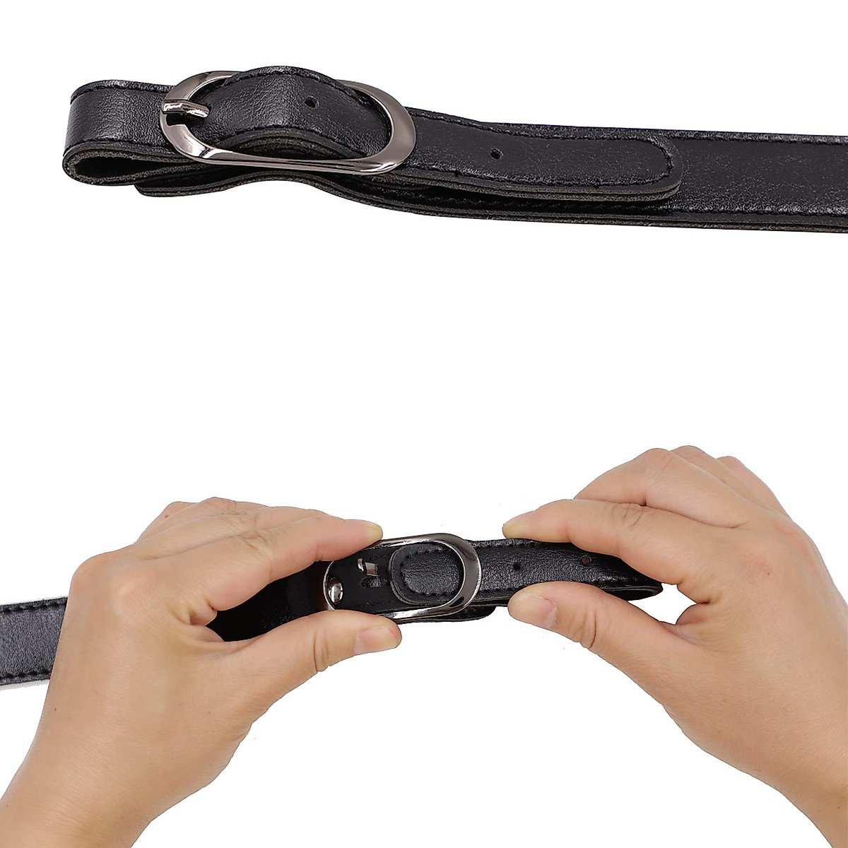 Rayzm Accordion Harness Straps, Adjustable Shoulder Belts Straps for Accordions, Thickened Synthetic Leather