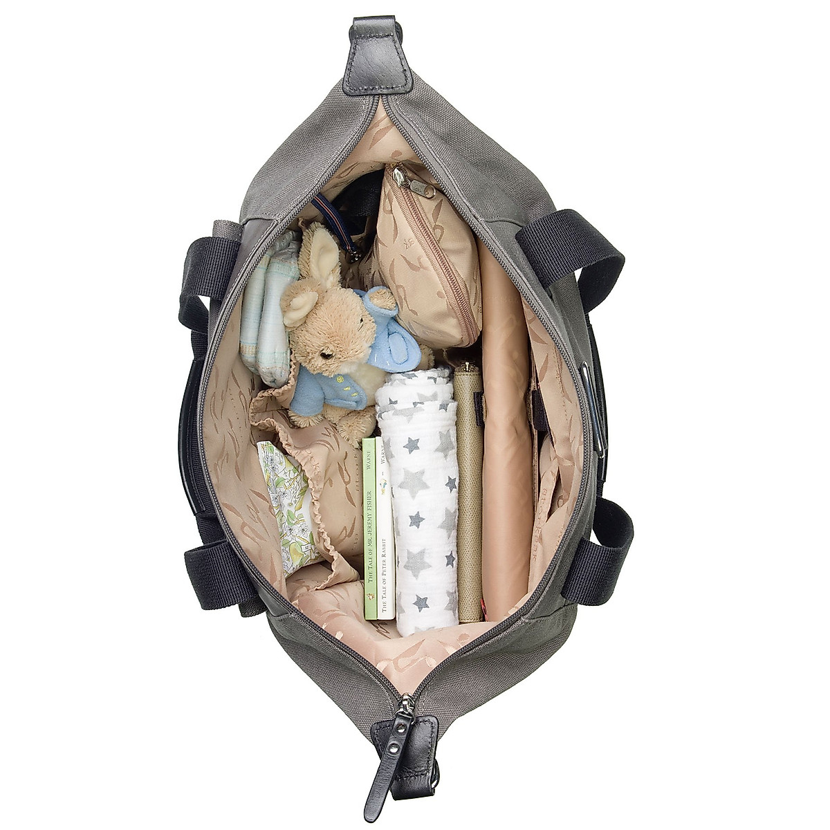 Storksak Jude Convertible Backpack Diaper Bag, Charcoal