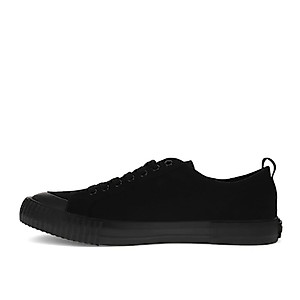 Levi's Mens Anikin C CVS N Casual Sneaker Shoe, Black Mono, 9 M