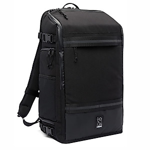 Chrome Industries Niko Camera Backpack 3.0 - 15 Inch Laptop Bag, All Black, 25 Liter