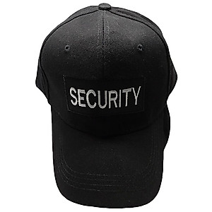 Trade Winds Security Guard Officer Cap hat Embroidered Black
