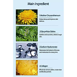 ObiPosay Collagen Facial Masks (10-Pc) - Vegan Gold Facial Mask - Anti Aging,Puffiness, Moisturizing, Deep Tissue Rejuvenation and Hydrates Skin