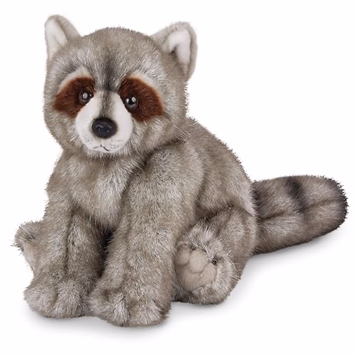 Bearington Rocko Plush Stuffed Animal Raccoon, 13 inches