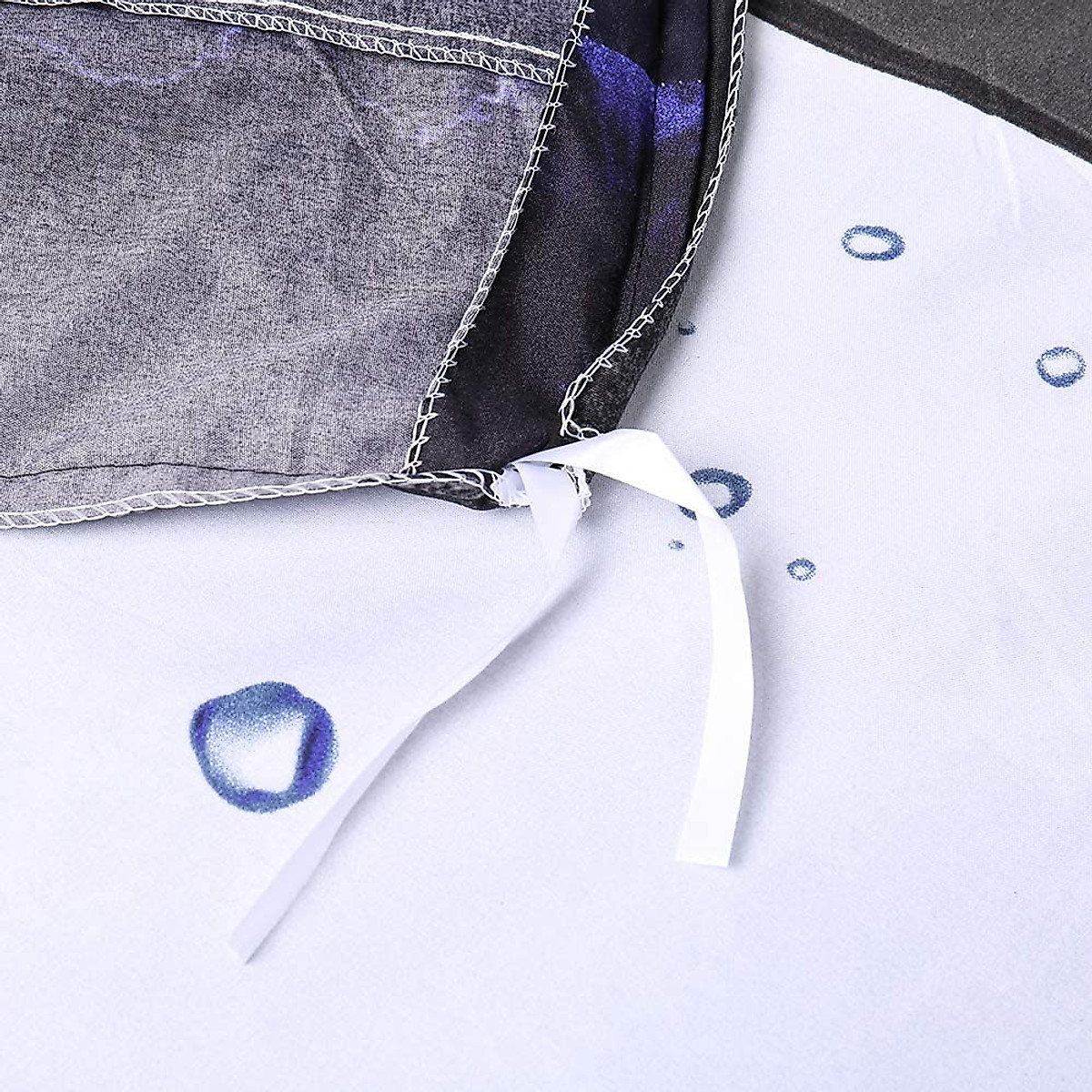 Blue Flame Soccer Duvet Cover Set for Children Boys 3D Printed Football Quilt Cover Set with 2 Pillowcases Fire and Ice Bedding Set with Zipper Closure Queen Size 90" X 90"(Not Comforter)