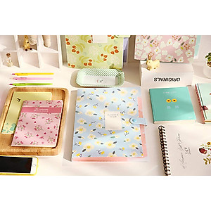 Expanding Files Folder 8 Pockets A4 Accordion File Organizer,Index Accordion Binder High Capacity Expanding Document Folder for Business Office Study Yellow
