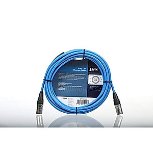 Lyxpro 4 Channel XLR Cable Snake AES & DMX – Connect 4-channle XLR to 30' Single Ethercon Cat6 Cable