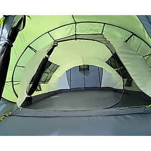 PALLYGO Easy Pop Up Tent 6 Person Tents for Camping Traveling Double Layer Waterproof Instant Family Camping Tents People Man Popup Tent Space for 2/3/4/5/6