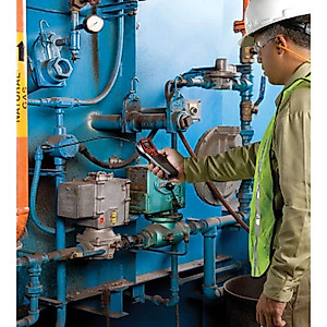 RIDGID 36163 CD-100 Micro Combustible Gas Handheld Diagnostic Detector with 16" Flexible Probe and Visual, Audible, and Vibration Alarms