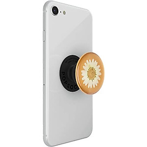 PopSockets Phone Grip with Expanding Kickstand, for Phone - White Daisy