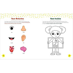 Human Body Preschool Activity Book: Hands-On Learning with Mazes, Coloring, and More!