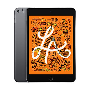 Apple 2019 iPad Mini (Wi-Fi + Cellular, 64GB) - Space Gray