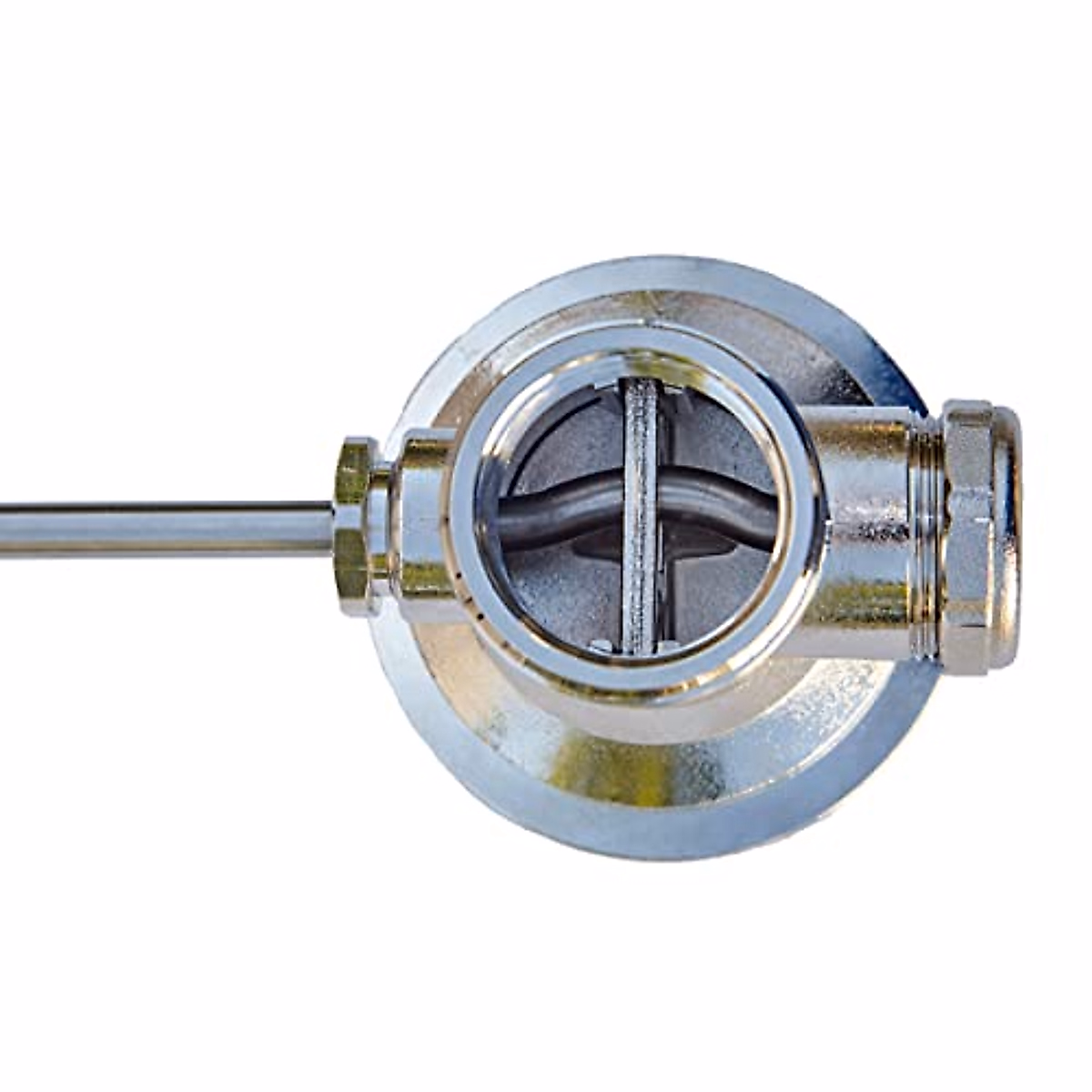 STEADYKLEEN - 3.5-inch Sink Drain Waste Drain Valve with Twist Handle, Fits Commercial Sink Style Drains, Controls Sink Drain Stopper, Must-Have Sink Repair Kit - Reducer not included