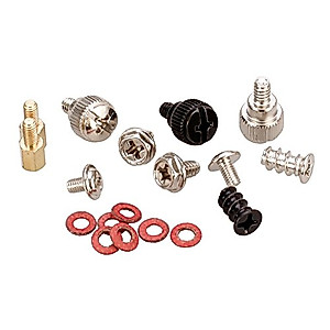 Screw 228PCS Computer Case Motherboard Fan Hard Drive Screw Assortment Kit with