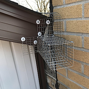 BKALEME One Way Squirrel Door Excluder, Humane Squirrels, Chipmunks Contactless Excluder, for Outdoor Spaces Like Attics, Chimneys - Includes Full Installation Kit