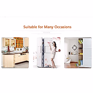 Ritioner Refrigerator Rack, Fridge Side Shelf Multi-Layer Sidewall Holder, Multifunctional Kitchen Supplies Organizer Household Hanging Hook Folding Fridge Storage for Narrow Spaces by Everyday Home