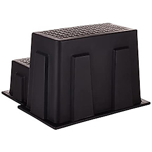 Buyers Products 3013658 Poly Step (Step, Poly, Utility, 2 Steps, Black)