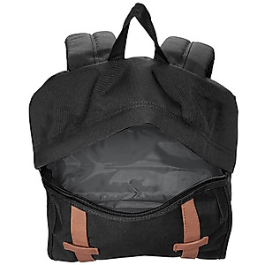 JanSport Cortlandt 15-inch Laptop Backpack-25 Liter School and Travel Pack, Black, One Size