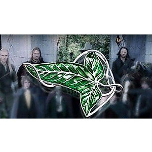 Elven Cloak Leaf Clasp Costume Accessory, Enamel Pins Brooch for Women Men Suit Pendant Necklace ,Cloak Clasp Brooches Cosplay Jewelry