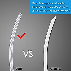 ZRDR Airline CO2 Tubing 16.4 Feet PU Aquarium CO2 Pressure Proof Tubing Trachea with Check Valves, Suction Cups, Soft and Transparent Aquarium Air Pump Accessories for Fish Tank