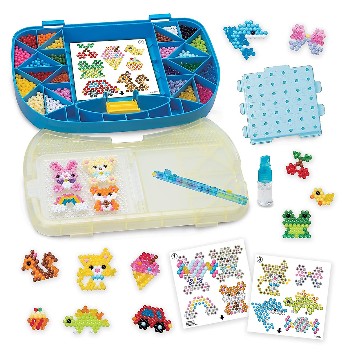 Aquabeads Beginners Carry Case, Complete Arts & Crafts Bead Kit for Children - Over 900 Beads