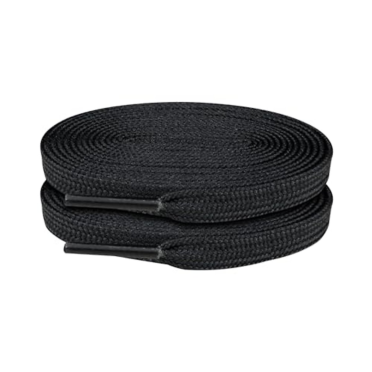 Endoto Shoelaces for On Cloud X3, X4, Shift, Cloudflow, Cloudwift, Cloudmonster Running Replacement Flat Shoes Laces Strings(Color:Black,Size:53Inch)