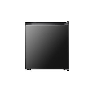 GOVIDA COOLHOME 1.6 Cu. ft. Single Door Mini Fridge, Black