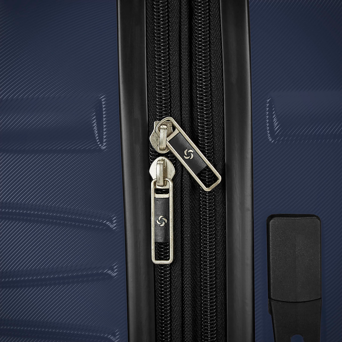 Samsonite Evolve SE Hardside Expandable Luggage with Spinners, Classic Navy, 2PC SET (Carry-on/Medium)