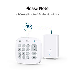 eufy Security Keypad, Home Security System, Home Alarm System, 180-Day Battery, Home & Away Security Modes, Link to eufyCam, eufy Video Doorbell, Optional 24/7 Protection Service