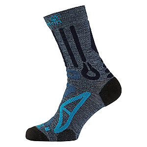 Jack Wolfskin Trekking Pro Classic Cut Socks, Night Blue, X-Small