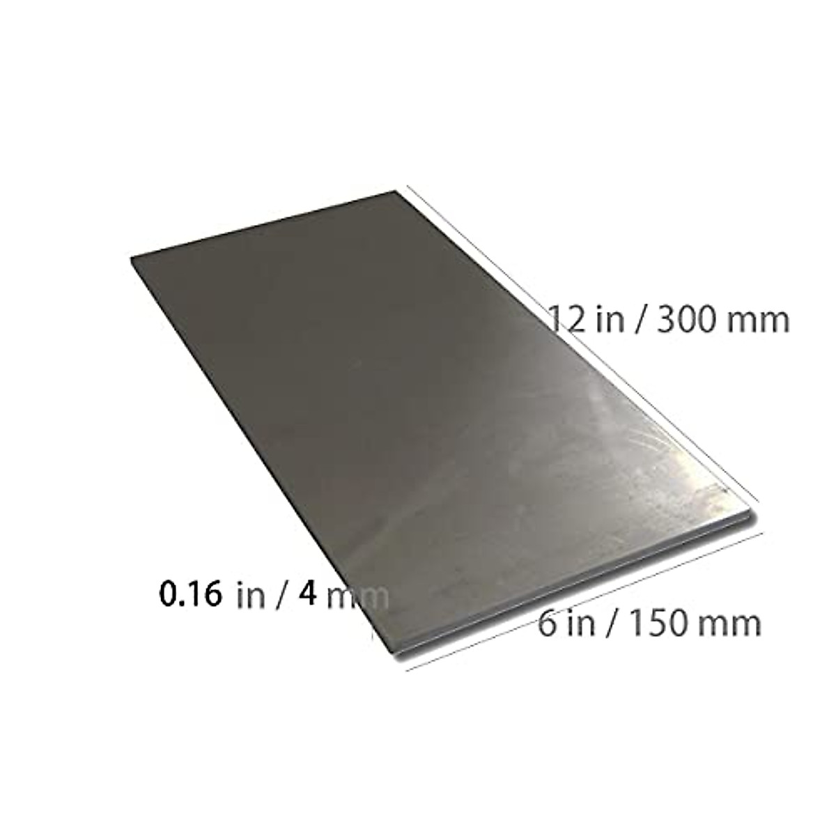 DavidLanLin Knife Blade Steel - High Carbon Annealed, 1095 Knife Making Billets, 6 Inch x 12 Inch x 0.161 Inch