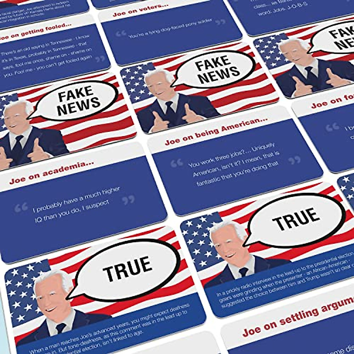 Bubblegum Stuff Biden's Blunders - The Card Game - Trivia Game - Family Games - Games for Family Games Night - Card Games for Adults and Teenagers