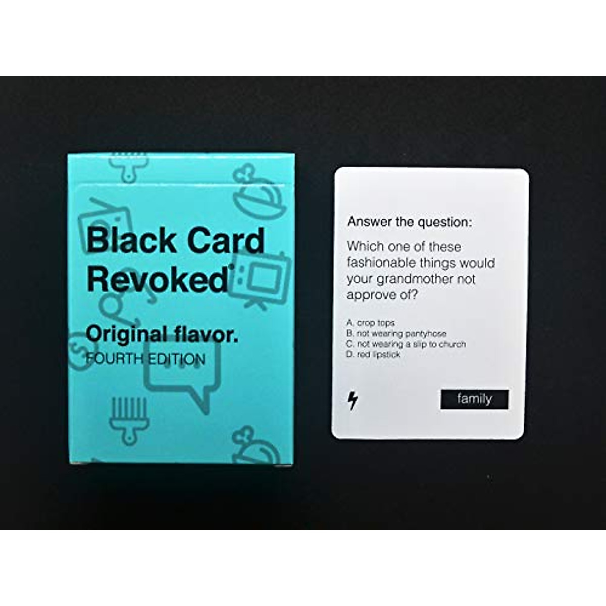 Black Card Revoked: Fourth Edition - Celebrate Black Culture by Testing Your Knowledge with This Black Culture Trivia Game | Laugh Out Loud, Dance & Sing with This Adult Card Game