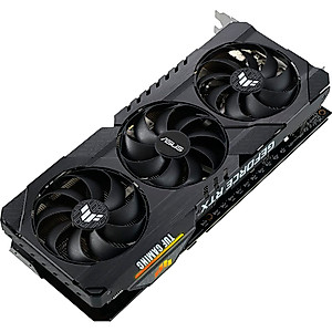 ASUS TUF Gaming NVIDIA GeForce RTX 3060 V2 OC Edition Graphics Card (PCIe 4.0, 12GB GDDR6, HDMI 2.1, DisplayPort 1.4a, Dual Ball Fan Bearings, Military-Grade Certification, GPU Tweak II) (Renewed)