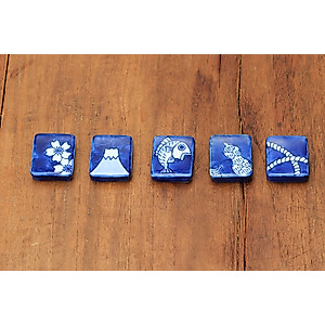 Hamamotou, 29-31 Tomishi Chopsticks Holder, Set of 2, Approx. 1.3 x 1.2 x 0.4 inches (3.2 x 3 x 1 cm)