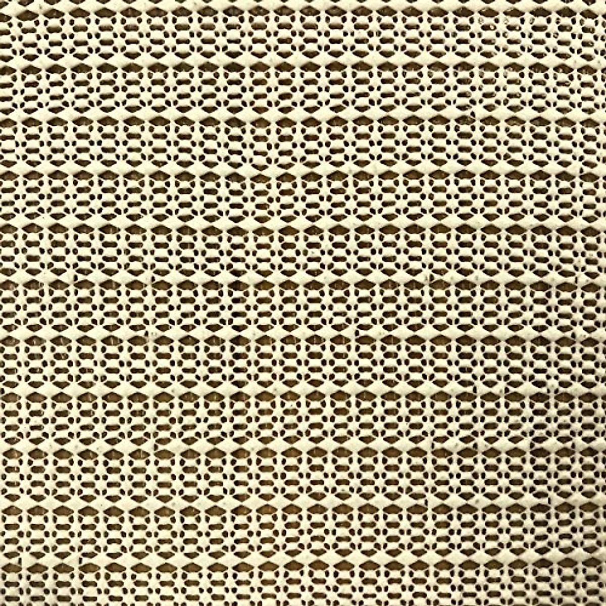 Superior Premium Easy Install Light-Weight Strong Grip Textured Rubber, Reversible Beige Hard Floor Surface Protection Area Rug Pad, 9' x 12', cream