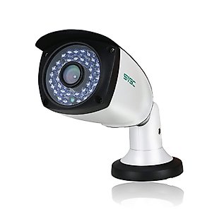 SV3C 4MP POE IP Camera, Outdoor POE Security Camera, Two Way Audio, 36pcs Lights HD 65-100FT Night Vision Home Surveillance Camera, Motion Detection, IP66 Waterproof, RTSP, H265, Blueiris NVR, ONVIF