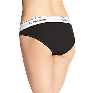 Calvin Klein Modern Cotton Stretch Bikini Panty, Black, Medium