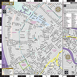 Streetwise New Orleans Map - Laminated City Center Street Map of New Orleans, Louisiana (Michelin Streetwise Maps)